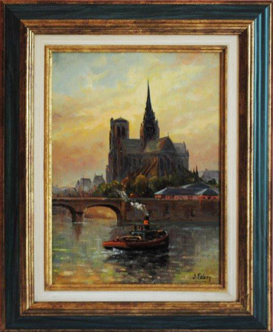 Jean FABRY - Paris - Notre-Dame et la cité
